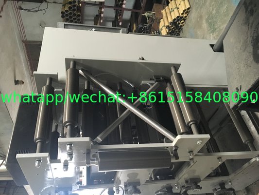 7color 320 two units(4+3) Label flexo printer machine self-adhesive sticker/label to mould die cutter