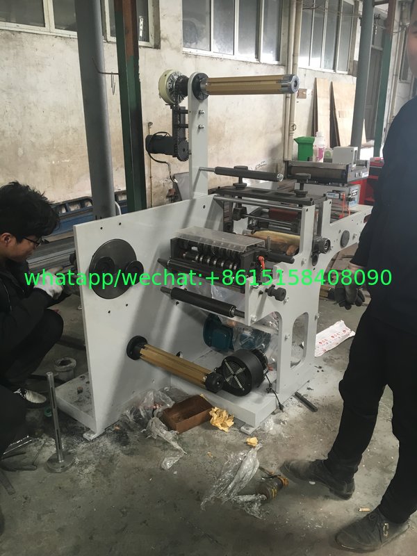 650fq Silicone Rubber Foam Slitting Rewinding Machine PP Foil and Copper Foil Slitting Rewinding Machine