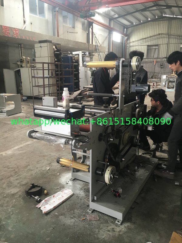 Auto Roll Blank Adhesive Label Sticker Slitter Rewinder Machine 420fq Transparent Screen Protective Film Slitter Machine