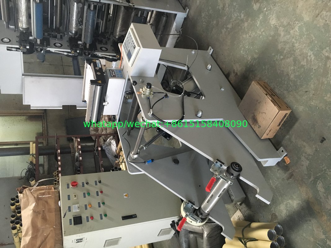 7color 320 two units(4+3) Label roll to roll flexographic printers self-adhesive sticker/label to mould die cutter