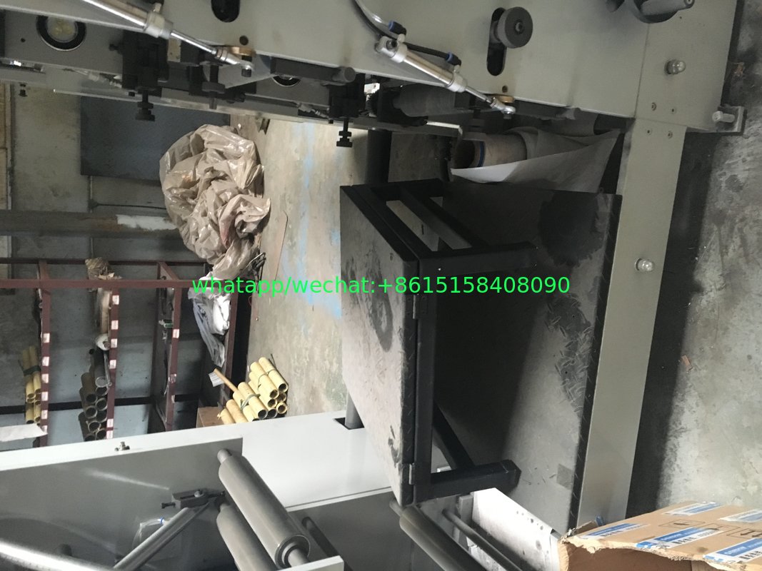 Allfine brand 7color 320 two units(4+3) Label automatic uv flexo printing machine self-adhesive sticker/label to mould