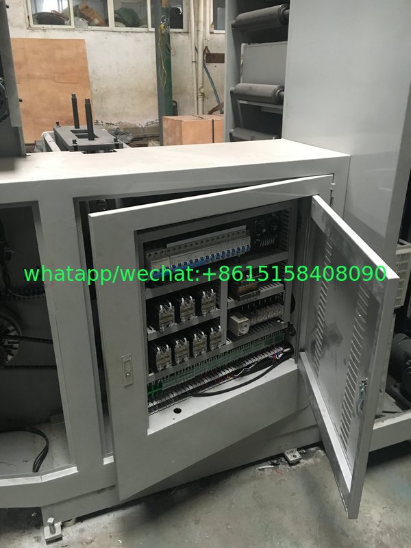 7color 320 two units(4+3) Label flexo printer die-cutting machine self-adhesive sticker/label to mould die cutter