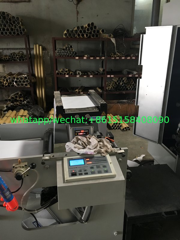 Allfine 7color 320 two units(4+3) Label flexography printing machinery self-adhesive sticker/label to mould die cutter