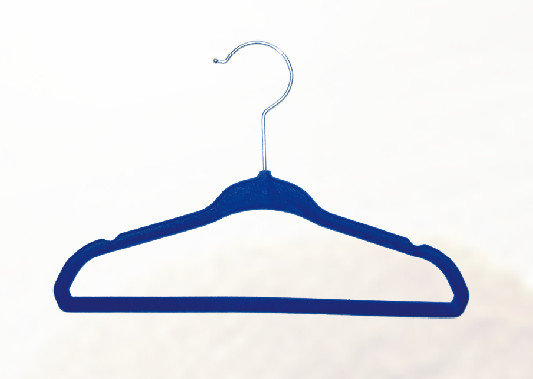 Cute Baby / Infant Clothes Hangers , Flocked Blouse / Scarf Hanger