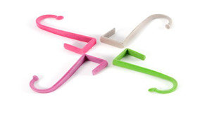 Colored Sweater / T-Shirt Velvet Hooks Decorative Over The Door Hooks