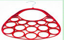 Stylish Basket Velvet Scarf Hanger , Lightweight Belt / Neck Tie Hanger