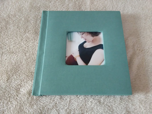 álbum de foto de 10 x 10 obras clásicas para casarse el papel de impresión de Kodak, el laminar de Matt