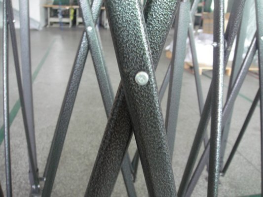 Tente droite en acier se pliante rouge d'auvent de jambe de 420D Oxford 10 x 15 pi pour BBQs et fêtes