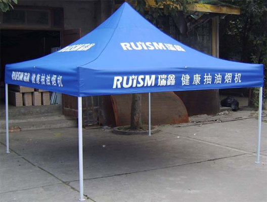 Imperméabilisez m pliable du bleu 3 x 3 de tente d'auvent, tente d'ombre d'auvent de promo pour la publicité