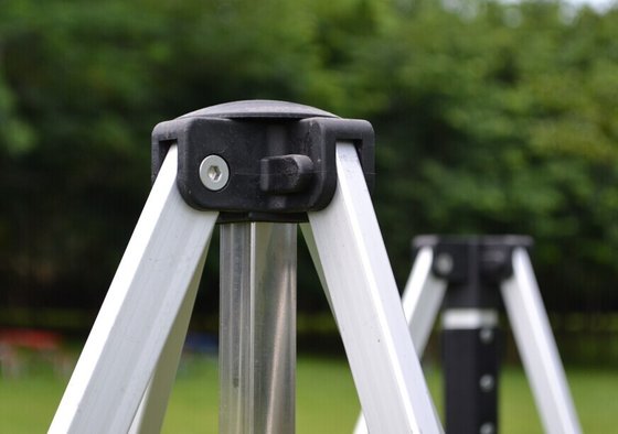 Pleuvoir la tente se pliante de belvédère de m de l'aluminium 3 x 3 de preuve avec 3 pleins murs/tentes auvent de pique-nique