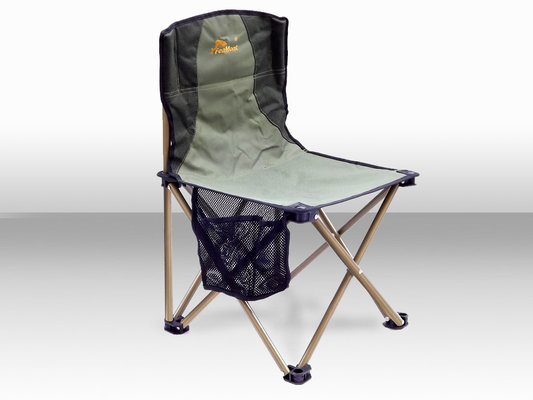 Luxe plus la chaise de plage se pliante sans bras de taille avec la poche latérale personnalisée