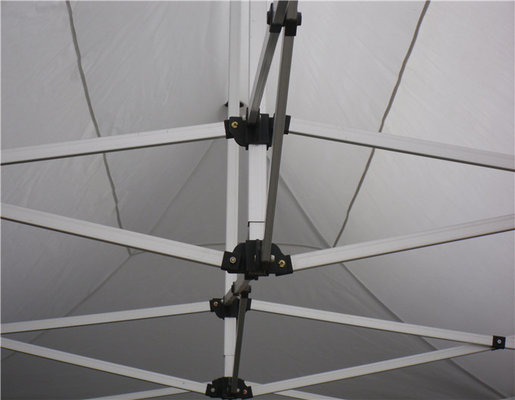Eazy portatif a installé la tente se pliante de belvédère de jardin de vue en aluminium blanc de 3 x de 6m