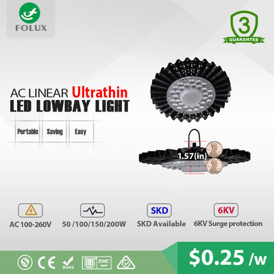 AC miming 100W LED ufo high bay