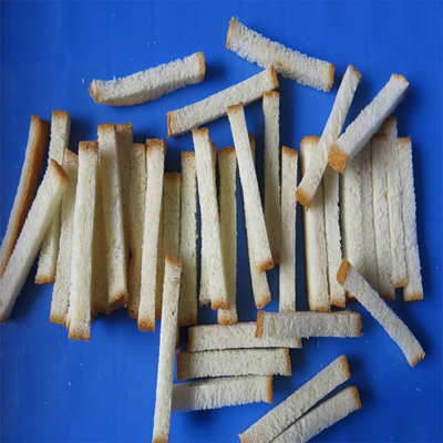 Stainless Steel Bread Crouton Machine , Commercial Crouton Cutter Customized Available