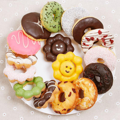 Large Capacity Automatic Donut Making Machine 4 Row With 4800pcs