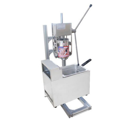 Small Commercial Churro Fryer / Churro Making Machines Gas Heating Type