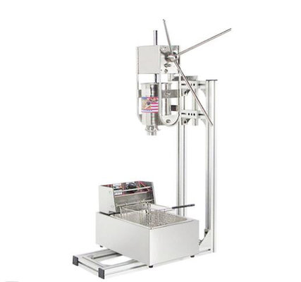 2.5kw Power 3L Commercial Churro Machine With Electric Fryer 280 * 440 * 320mm