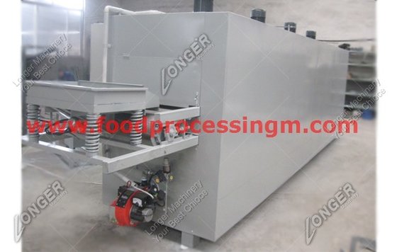 commercial Continuous cashew nut roasting machine|peanut roasting machine|almond roasting machine chine best sale