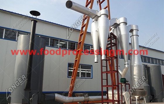 high quality air steam starch dryer machine for cassava starch,potato starch,sweet potato