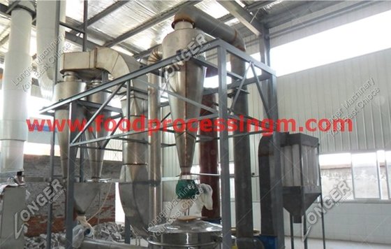 commercial industrial starch production plant in china factory design