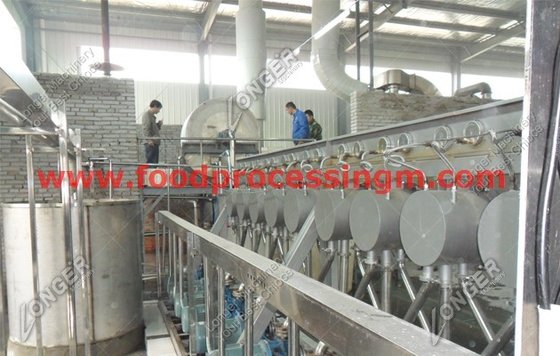 professional starch design for potato starch factory |potato starch process factory with design