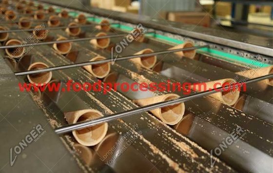CE Certification waffle ice cream cone processing plant machine with low price china
