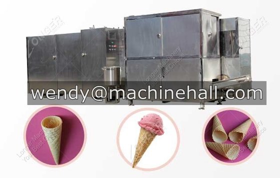 fully automatic rolled sugar cone production line saving energy