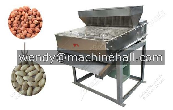 high quality peeling machine  for roasted peanut china manufacturer