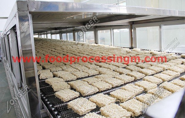 Automatic Fried Instant Noodle Production Line with 30000bags/shift  factory design