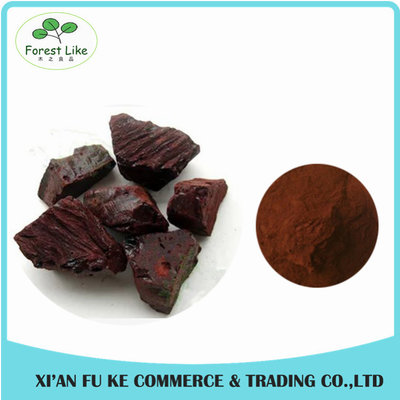 Natural Herbal Ingredient Plant Extract High Quality  Dragon Blood Extract 1% Dracorhodin supplier