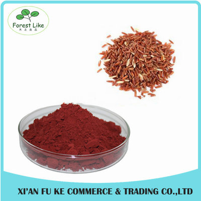 Factory Supply Food Grade High Purity Lovastatin Monacolin K 0.5% - 5% Red Yeast Rice Extract supplier