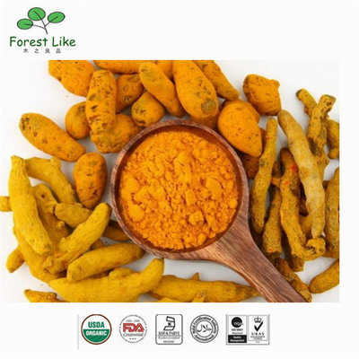 Herbal Turmeric Root Extract Powder 95 % Turmeric Curcumin supplier