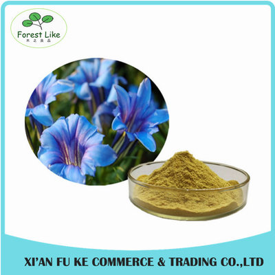 Chinese Traditional Herb Gentian Root Extract Powder Gentiopicroside supplier