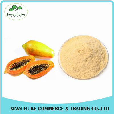 Nutritional Food Ingredients Papaya Extract Papain Enzyme Powder supplier