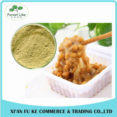 Manufacturer Supply High Quality Natto Extract Nattokinase Powder for Thrombolytic supplier