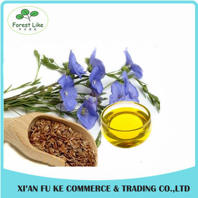 Medicine or Food Use Cold Pressed Flax Seed Oil supplier