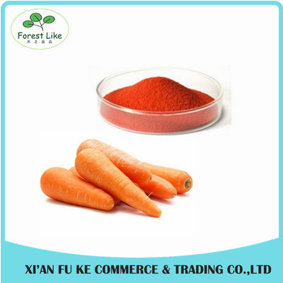 High Quality Carrot Extract Beta Carotene Powder supplier