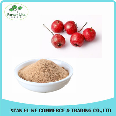 Natural Hawthorn Berry / Crataegus Fruit Powder supplier