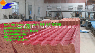 China ASA UPVC ABS Villa roof tile Synthetic resin roofing tile  sheet supplier