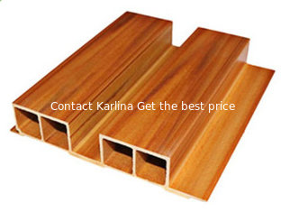 China WPC Plastic-Wood Fast Installation Decoration building materials used for Hotel renovation installation supplier