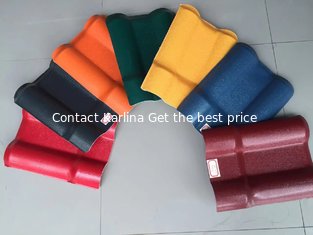 China Tejas de resina sintética de PVC permanent roofing better then concrete tile supplier