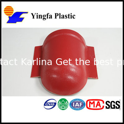 accessories  Ridge tile, sink,Gutter, screw, drip tile for ASA synthetic resin roof tile supplier