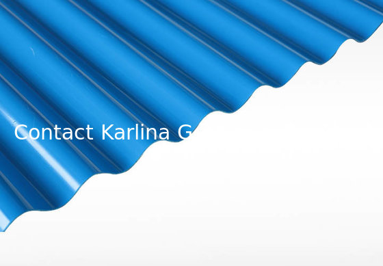 UPVC Translucent corrugated sheet UPVC Spain the table of the wind FRP LIGHTING BOARD supplier