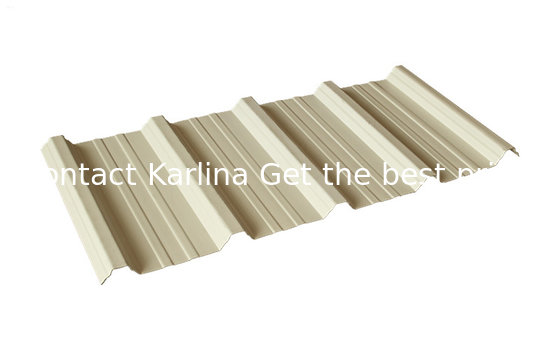 40MM Height wave UPVC High-Wave Trapezoid Roof Tile UPVC Spain the table of the wind FRP LIGHTING BOARD supplier