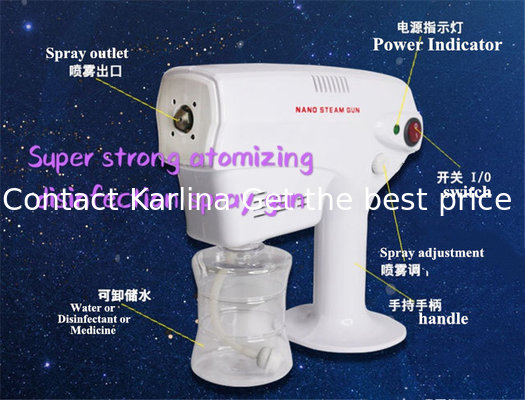 New portable atomizing disinfection spray gun Made in China used to sanitize person , disinfection air, air humidificat supplier