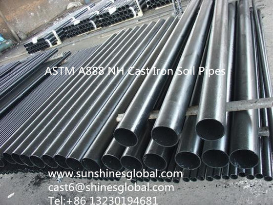 ASTM A888 Cast Iron Hubless Pipe/ASTM A888 Cast Iron No Hub Pipe