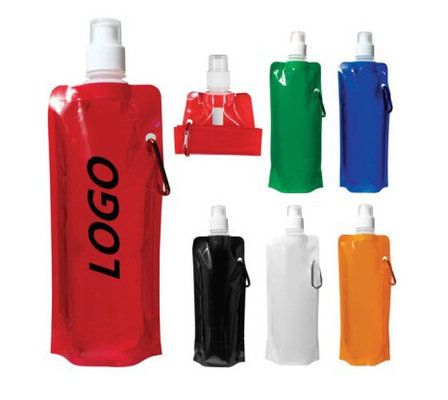 BPA 480ml Eco-friendly Folding water bottle foldable Water Bottle Plastic Water Bottle supplier