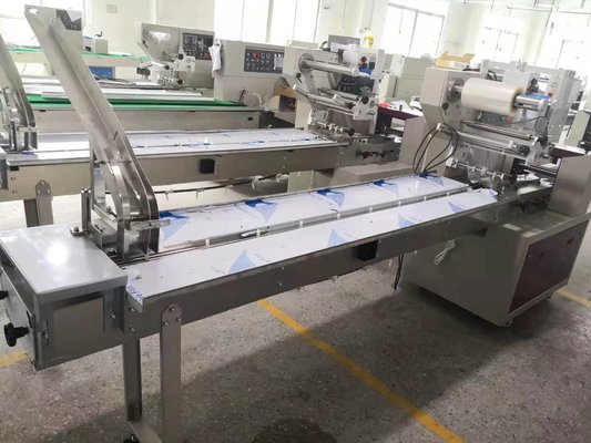 China factory Nitrogen Air Filling Cake Croissant Bread Packing Machine