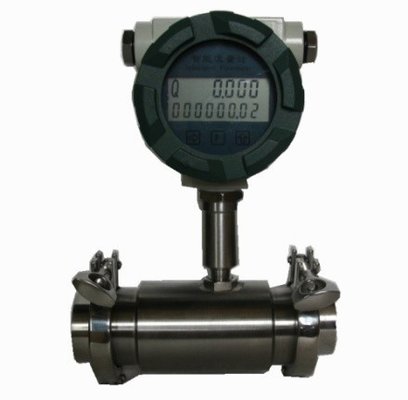 High Stability Waterproof Sanitary Turbine Flow Meter Corrosion Resistance
