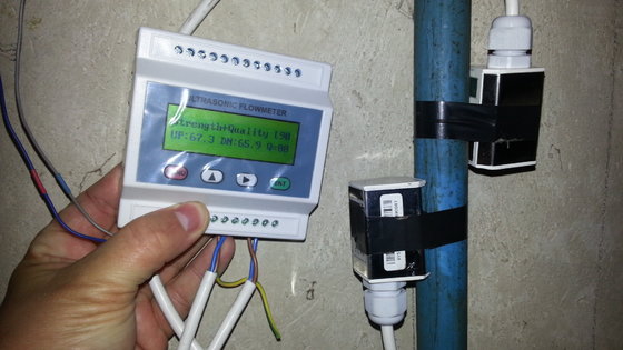 High Accuracy Digital Low Cost Ultrasonic Flow Meter With Heat Module